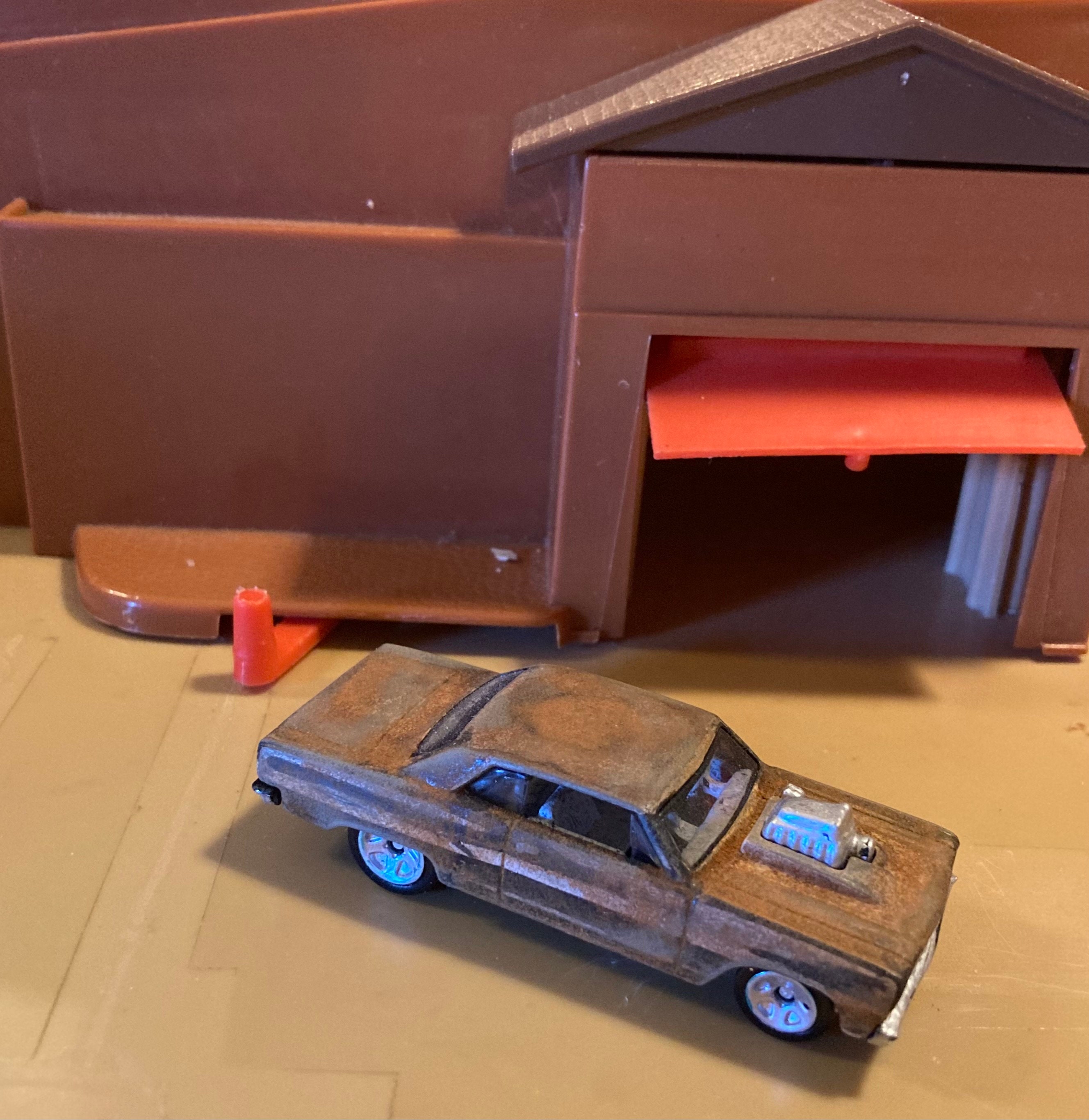 1/64th 1964 Chevy Chevelle Rusty Hot Rod Diecast Custom - Etsy