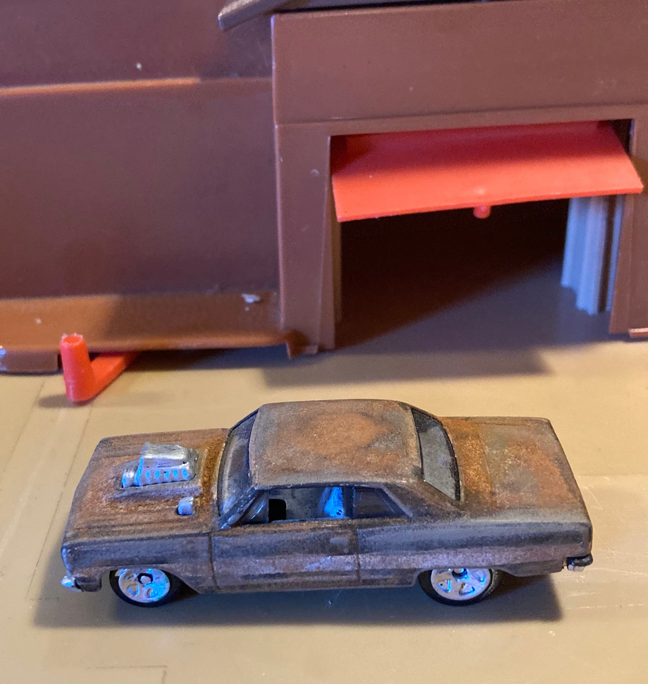 1/64th 1964 Chevy Chevelle Rusty Hot Rod Diecast Custom - Etsy