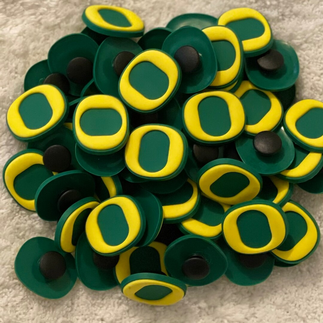 Collegiate ducks Shoe Charm - Etsy