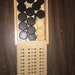 Scoring Track for Crokinole, Storage Box With Pegs and 28 Discs! - Etsy