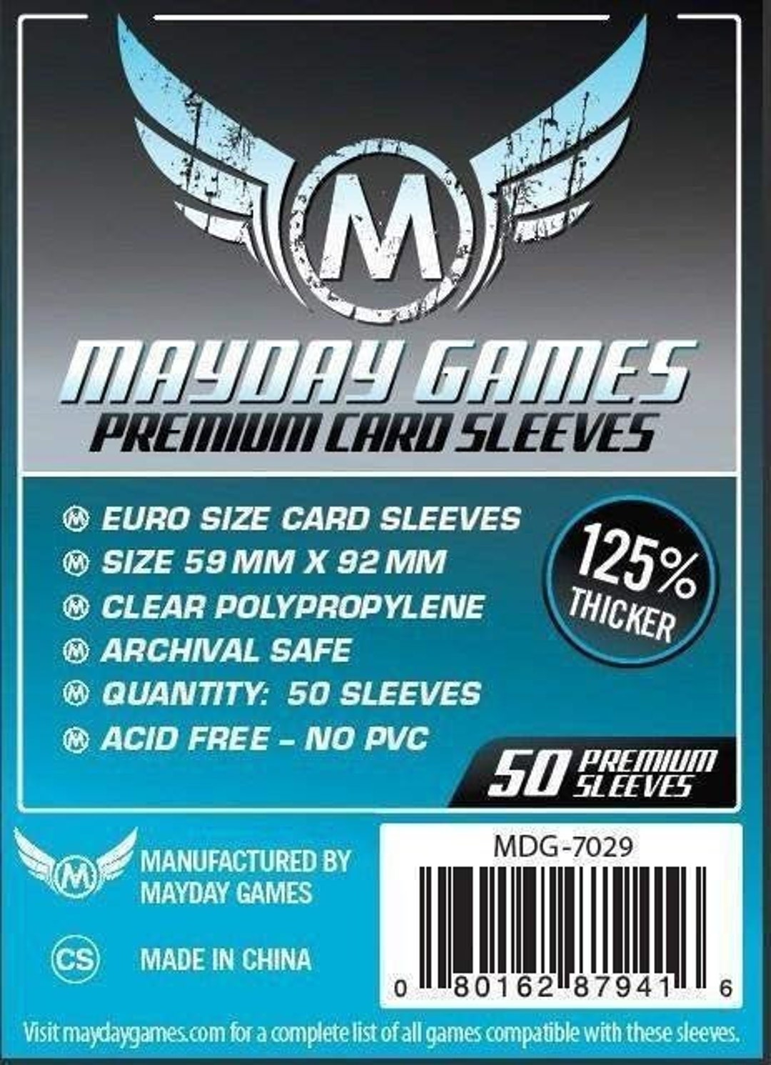Premium Euro Card Sleeves (59x92mm) (MDG-7029) - Etsy