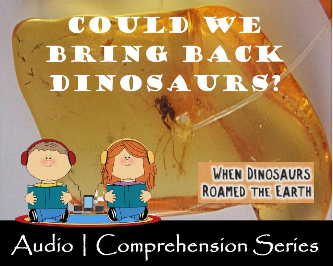 Could We Bring Back Dinosaurs Fun Audiobook for Kids With Activities ...