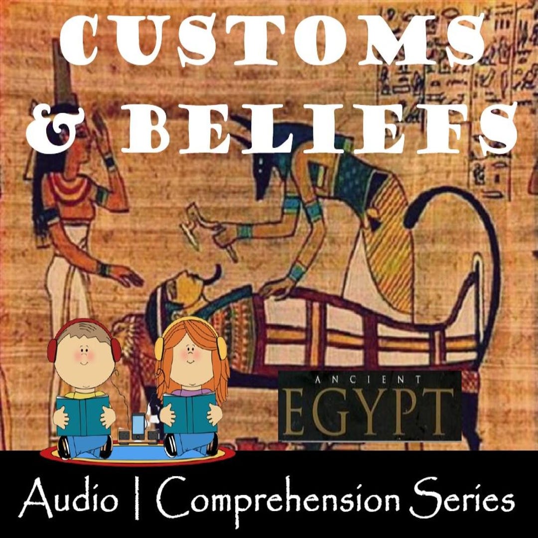 Ancient Egyptian Customs & Beliefs Kids Audiobook With Interactive ...