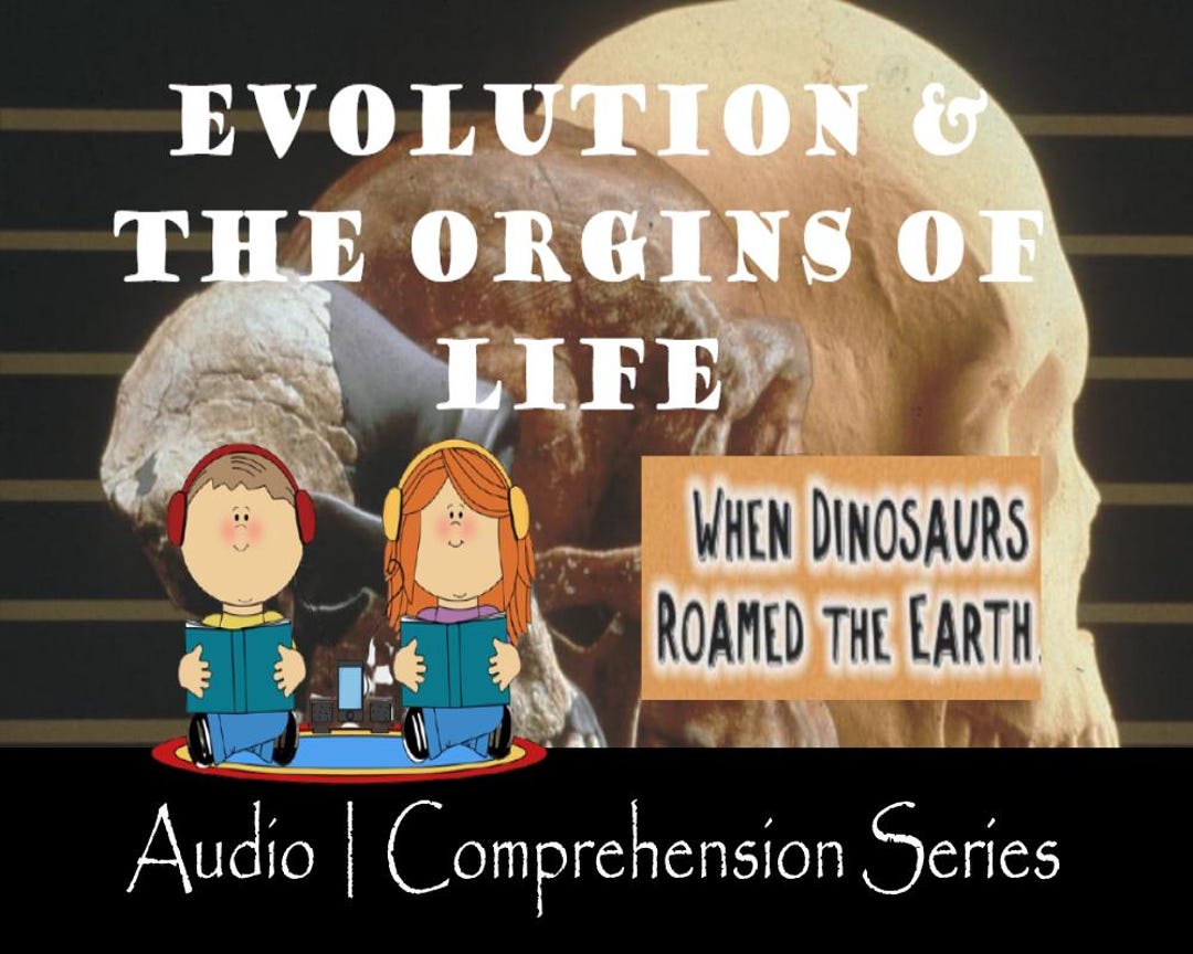 Evolution & the Origins of Life for Kids: Fun Audiobook With Activities ...