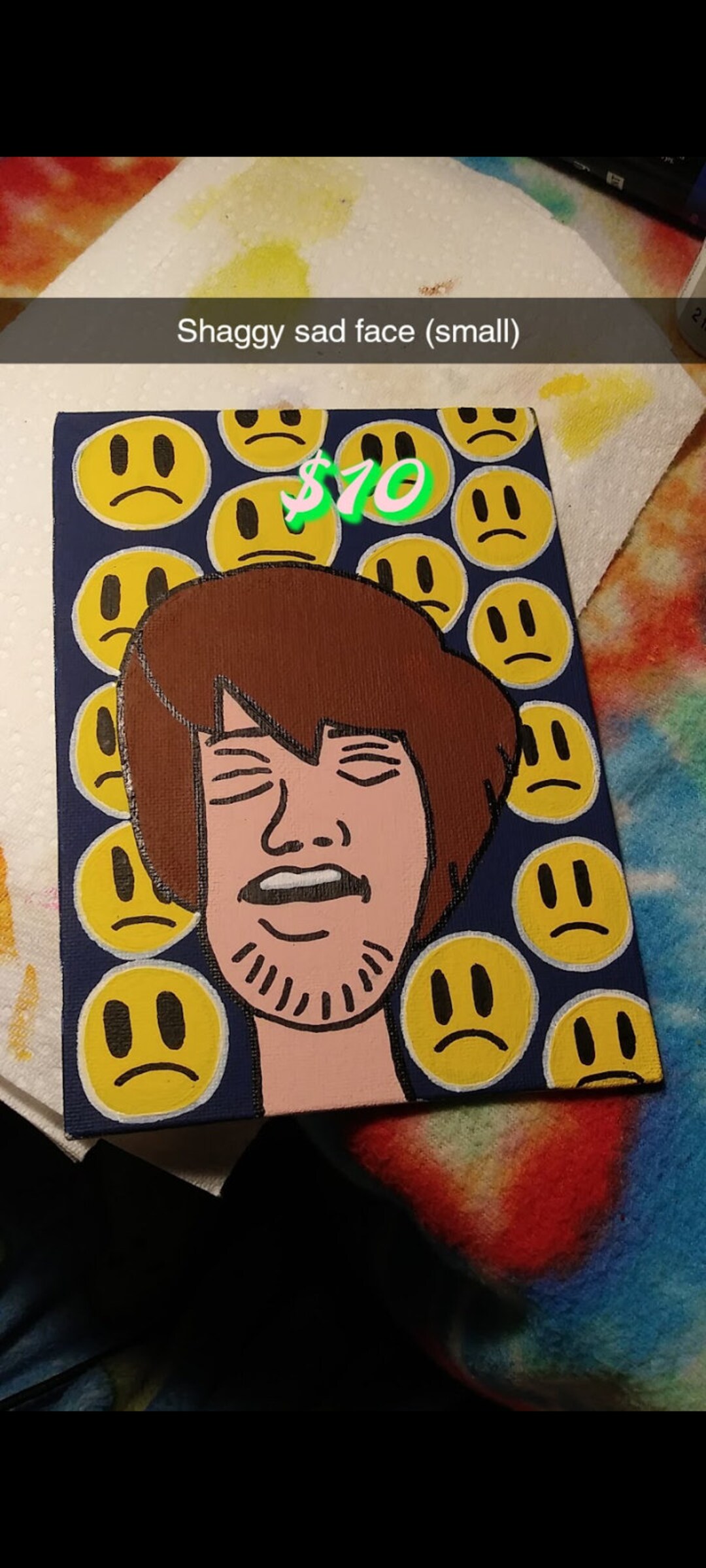 Shaggy Meme Face - Etsy