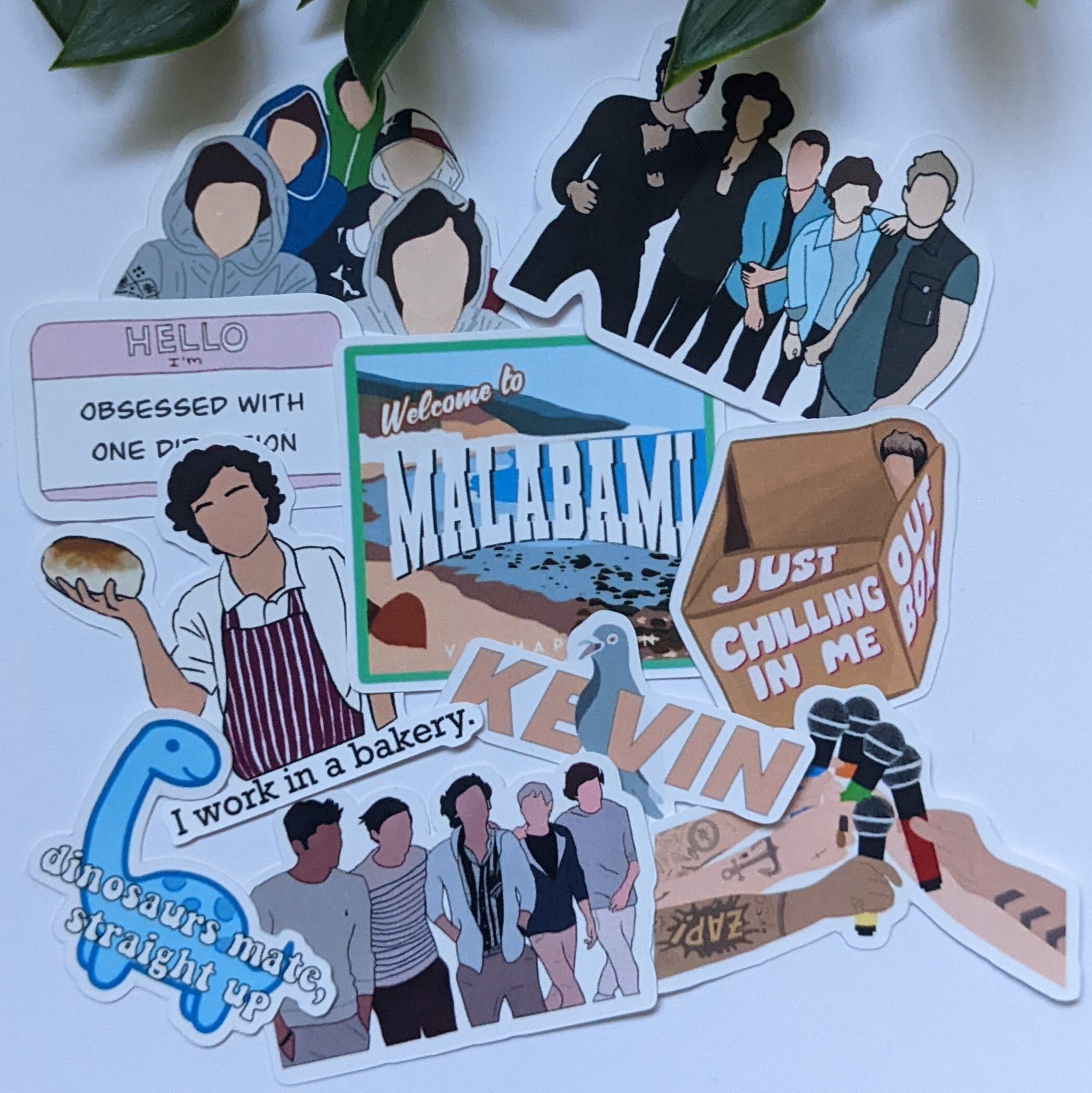 One Direction Stickers