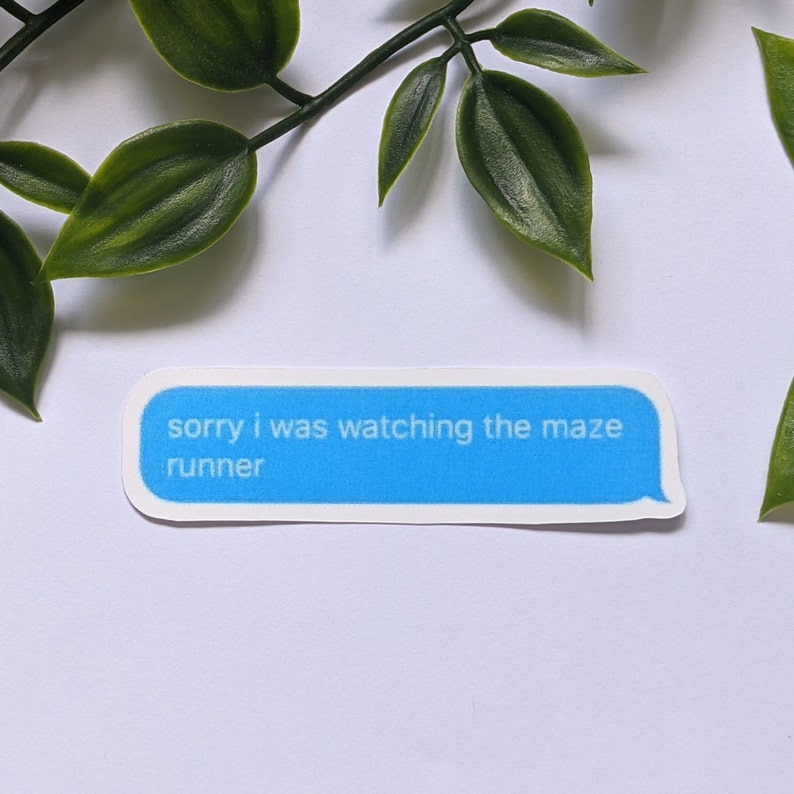 The Maze Runner Stickers 10 Pack - Etsy