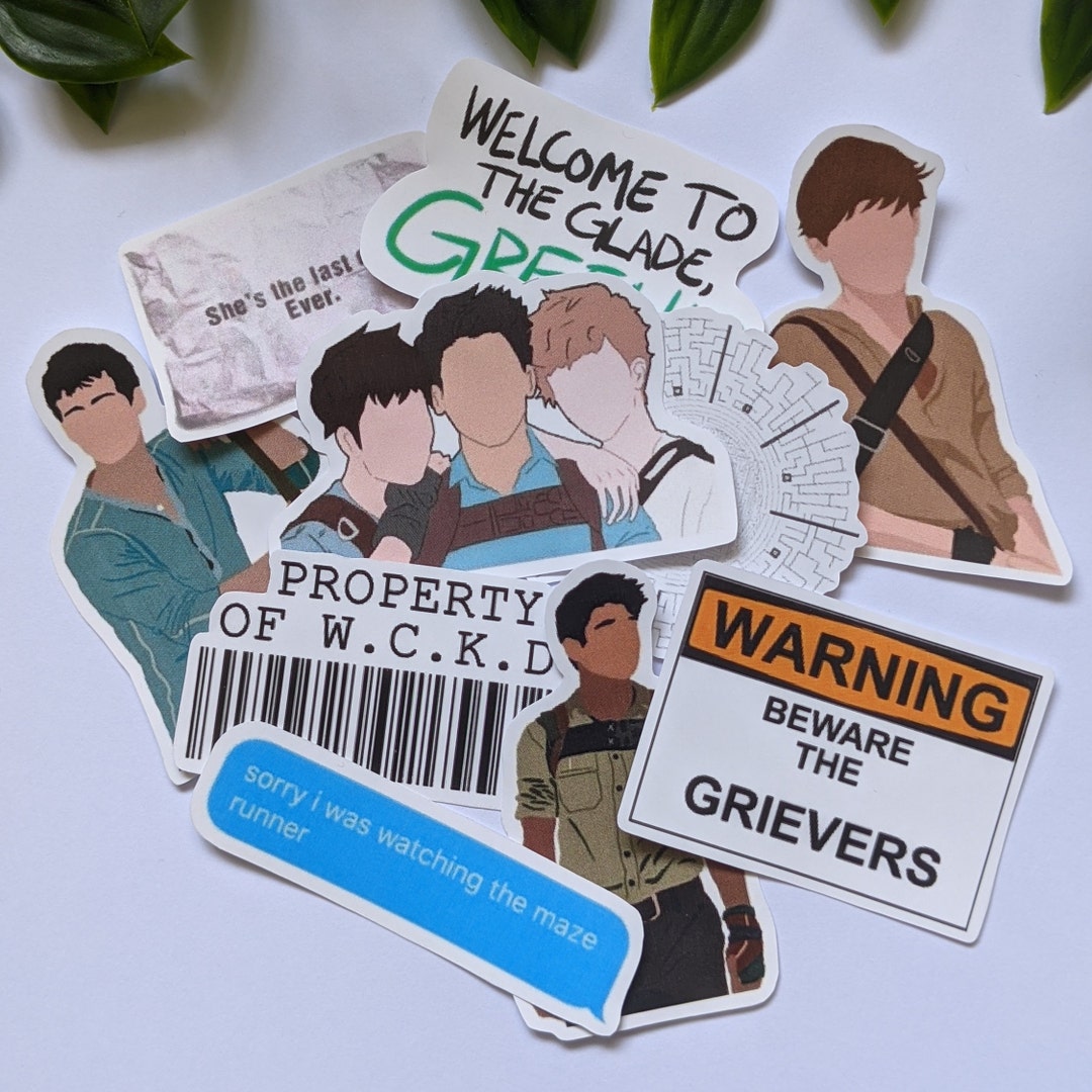 The Maze Runner Stickers 10 Pack - Etsy UK