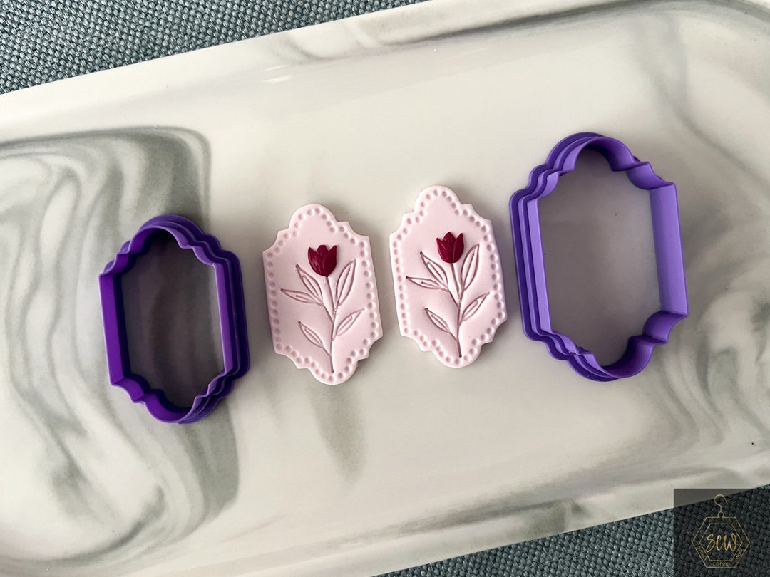 Label Cookie Cutters Cookie Cutter for Polymer Clay DIY in Polymer Clay ...