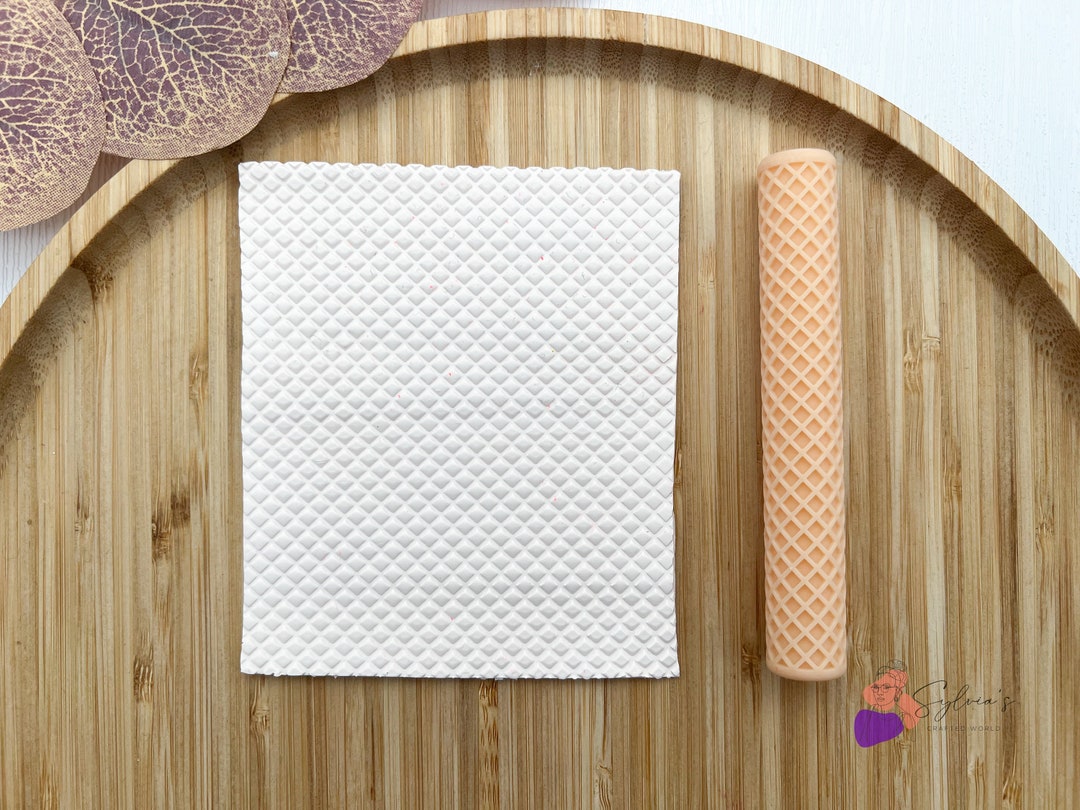 Polymer Clay Texture Roller Grid Patterns | DIY Polymer Clay | Jewelry ...