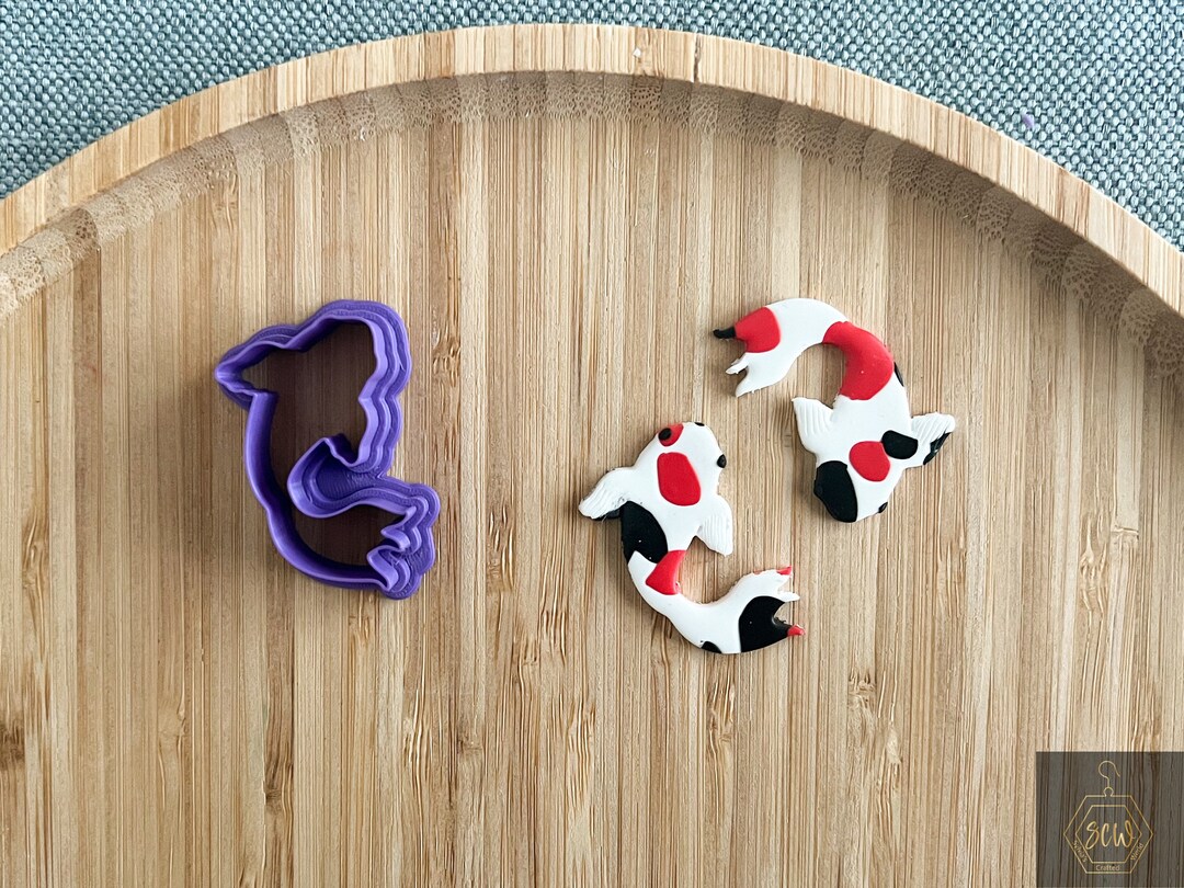 Koi Carp Cookie Cutters Cookie Cutter for Polymer Clay DIY in Polymer ...