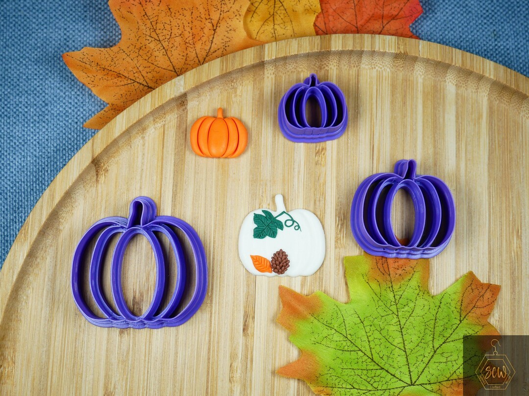 Pumpkin Cookie Cutters Cookie Cutter for Polymer Clay DIY in Polymer ...