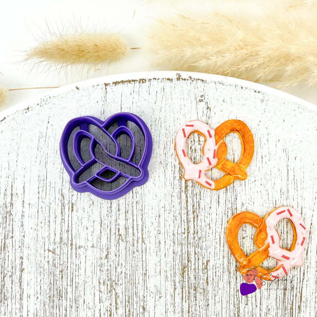 Polymer Clay Heart Pretzel Cutter – Valentine’s Day Special - Etsy