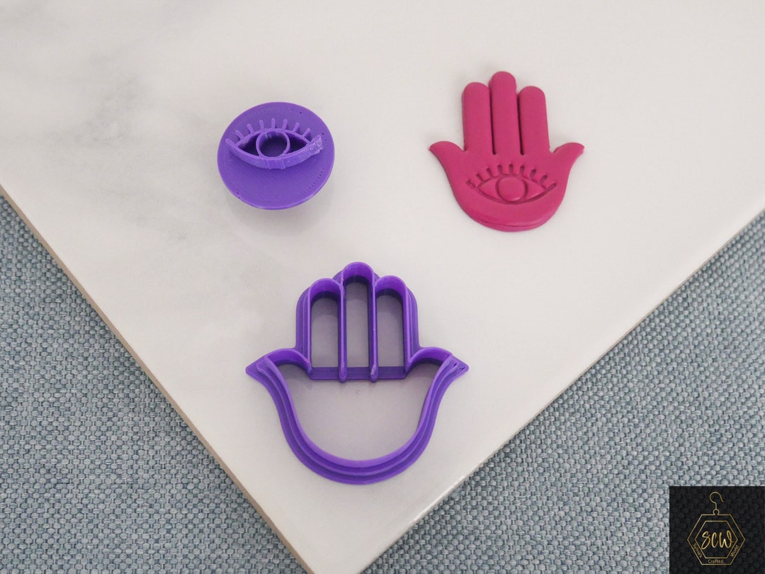 Hand of Fatma Cookie Cutters Cookie Cutter for Polymer Clay DIY in ...