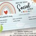 EDITABLE School Social Worker BOHO Note, School Counselor Décor ...