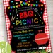 EDITABLE School Bbq Picnic Party Invite, Teacher Appreciation Week ...