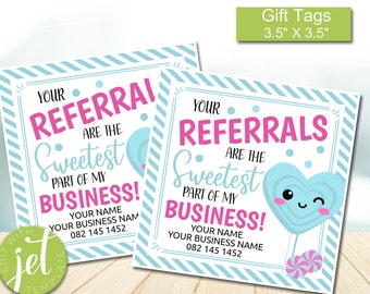 St. Patrick's Day Realtor Gift Tags, Candy Sweetest Part of My Business ...