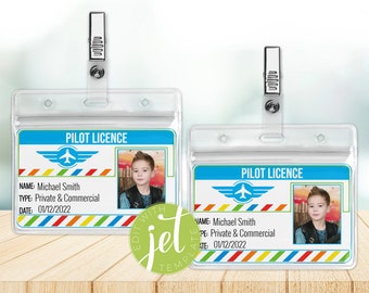 Fake Pilot License - Etsy