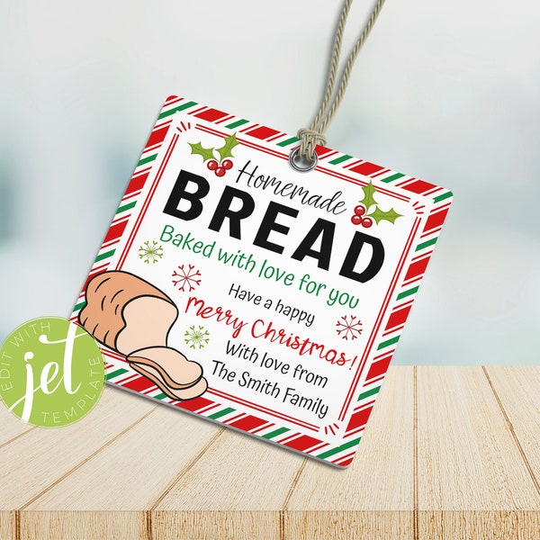 Bread Gift Tag - Etsy