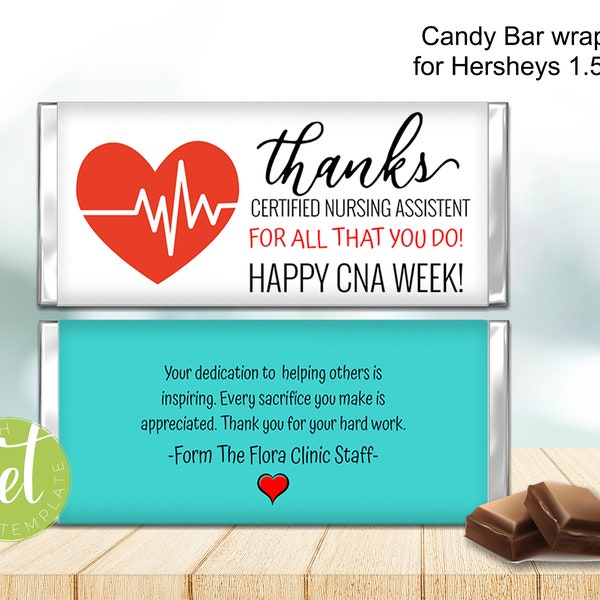 Candy Bar Wrapper - Etsy