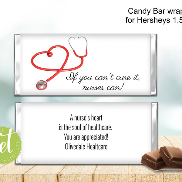 Nurses Candy Bar - Etsy