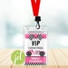Editable Pit Crew Pass,racing Pit Crew Party, Printable Pit Crew Badge ...