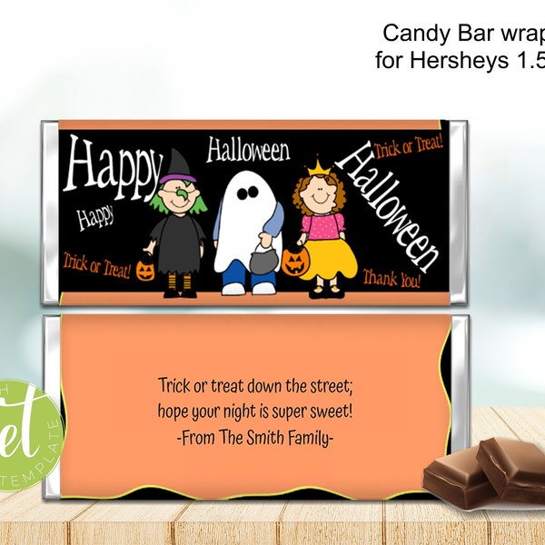 Candy Wrapper Halloween - Etsy