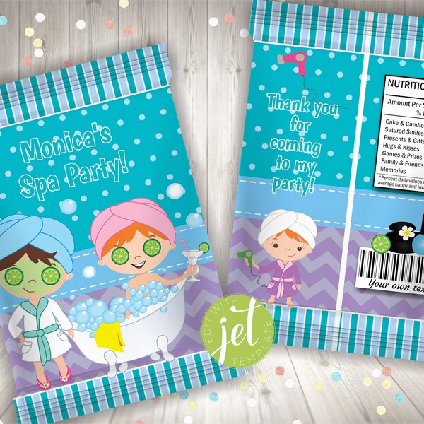 Spa Party Bags - Etsy
