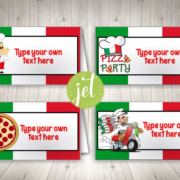 Italian Place Cards - Etsy