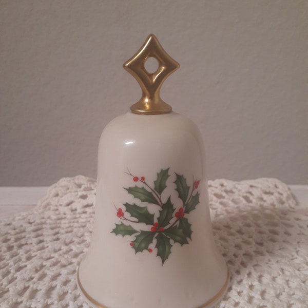 Lenox Christmas Bell - Etsy