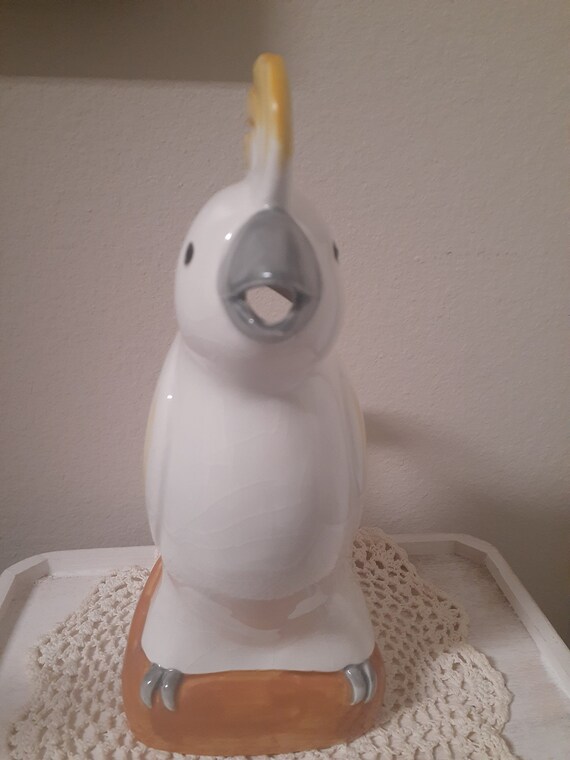1979 Taffy Dahl Cockatoo Pitcher - Etsy