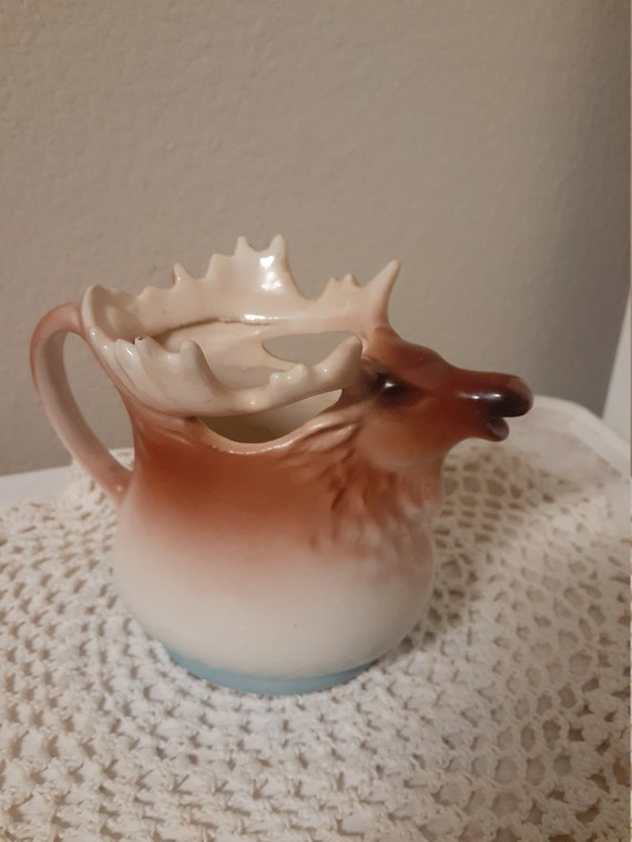 Vintage Czecho-slovakia Moose Creamer Creamer/syrup/gravy | Etsy