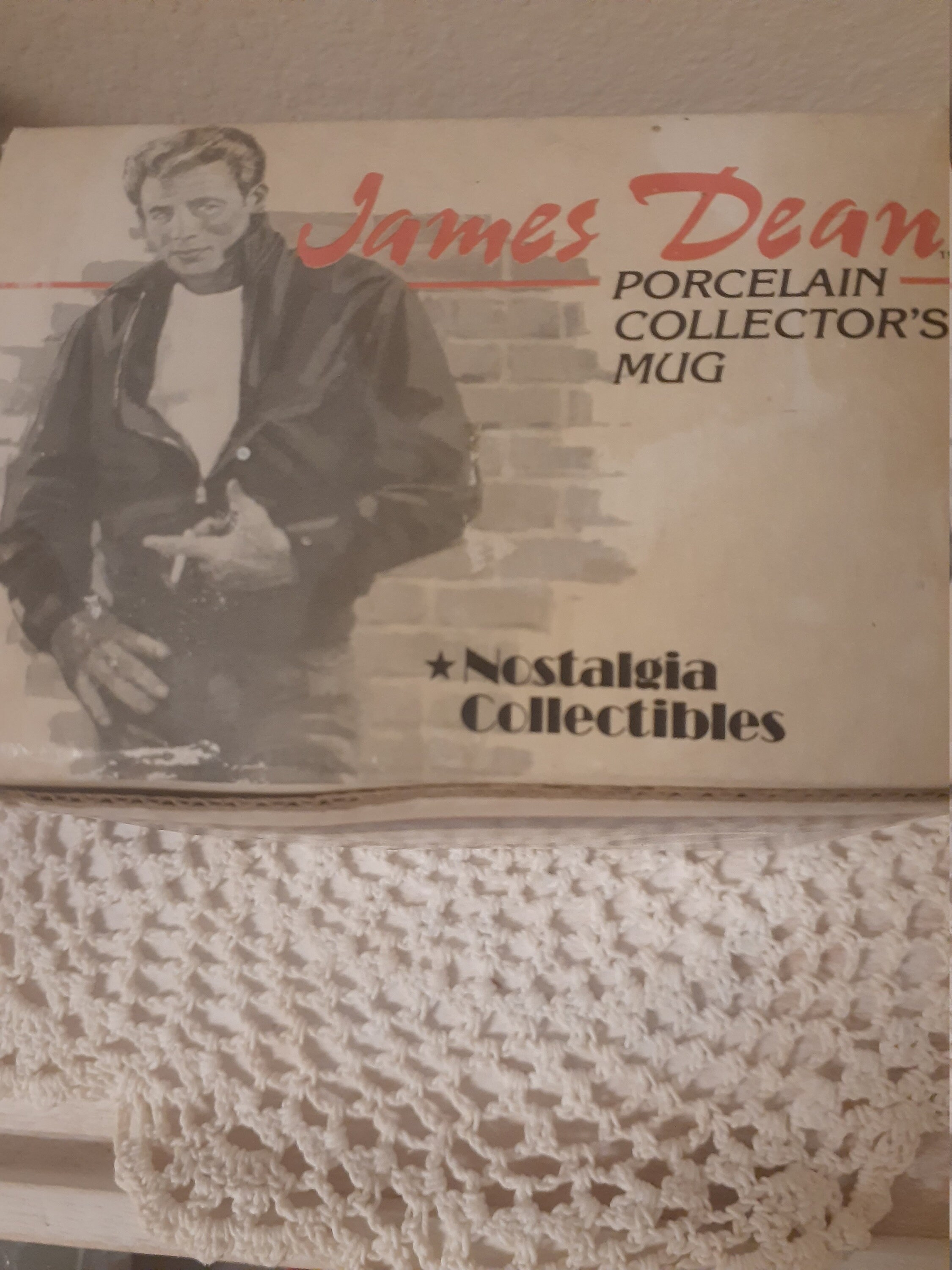 Vintage James Dean "rebel" Commemorative Mug 1985 Made in Japan ...