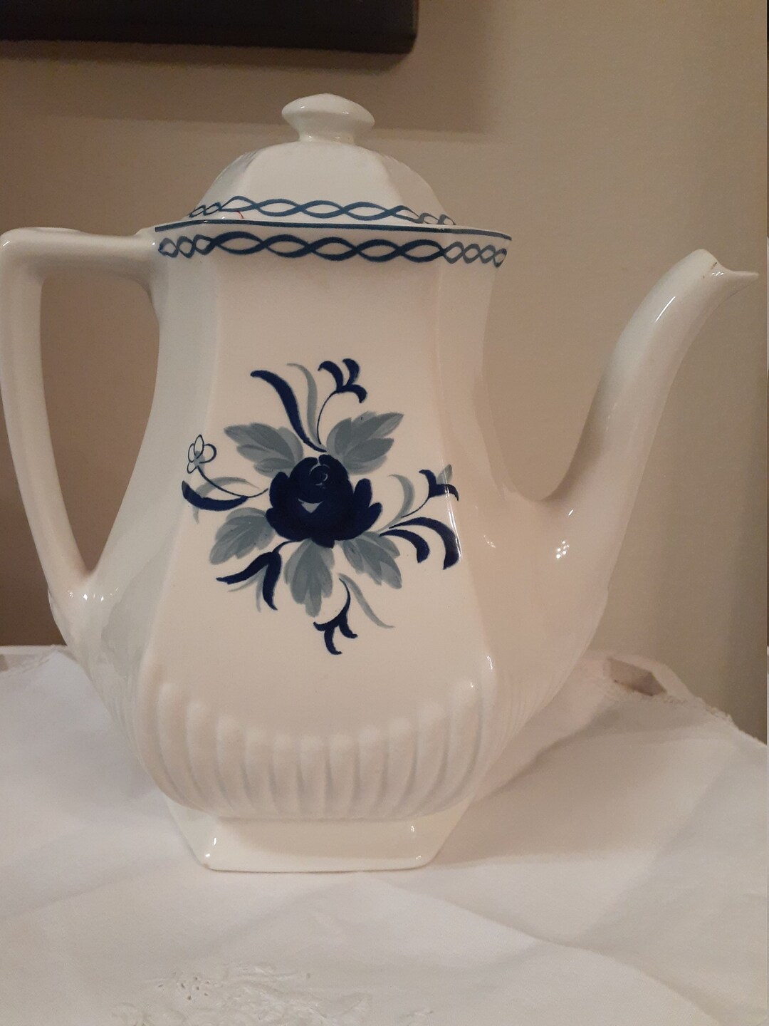 Adams English Ironstone Teapot Baltic Pattern - Etsy