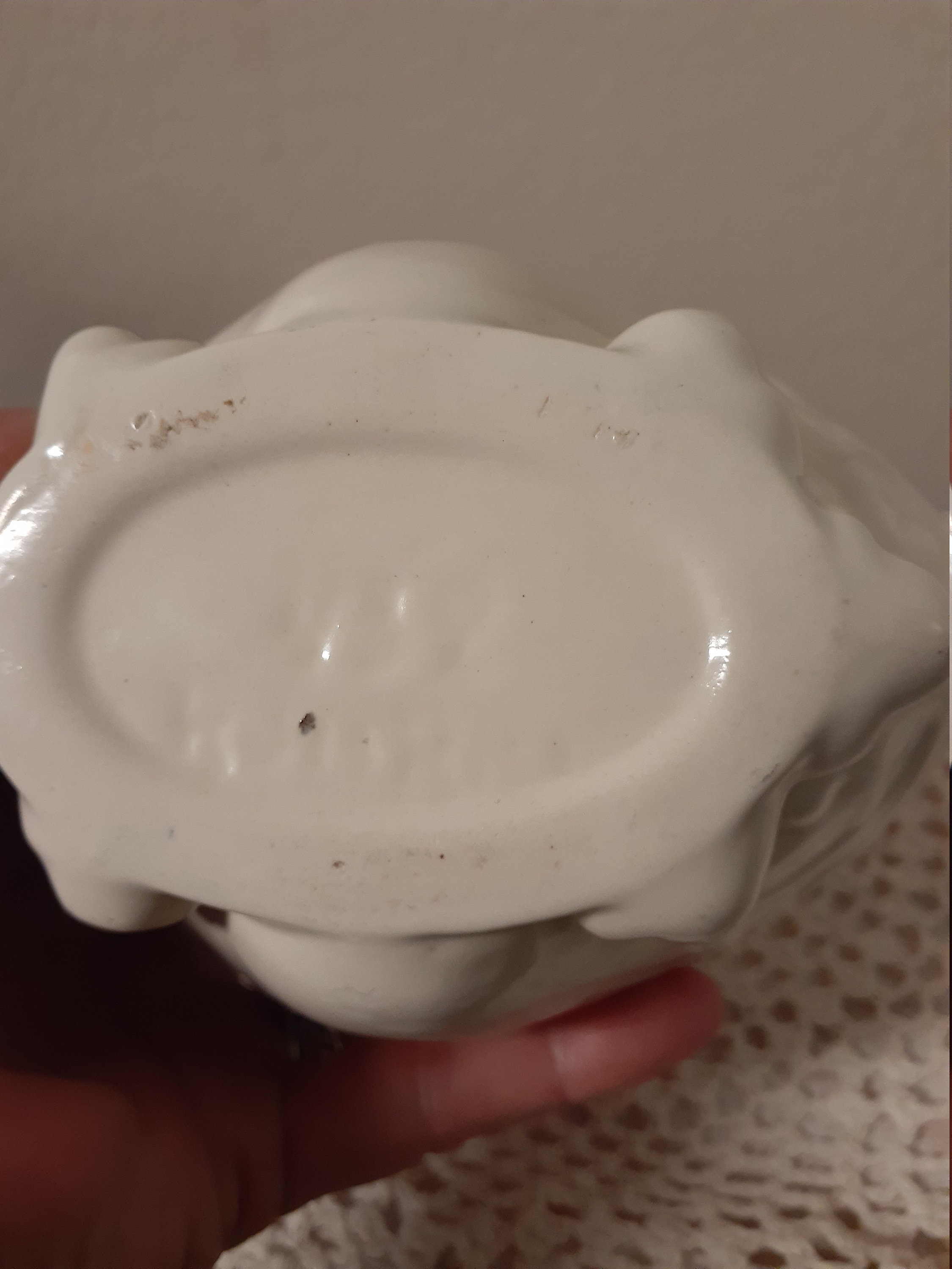 White Red Wing Rum Rill Pottery 432 Planter Clamshell with | Etsy