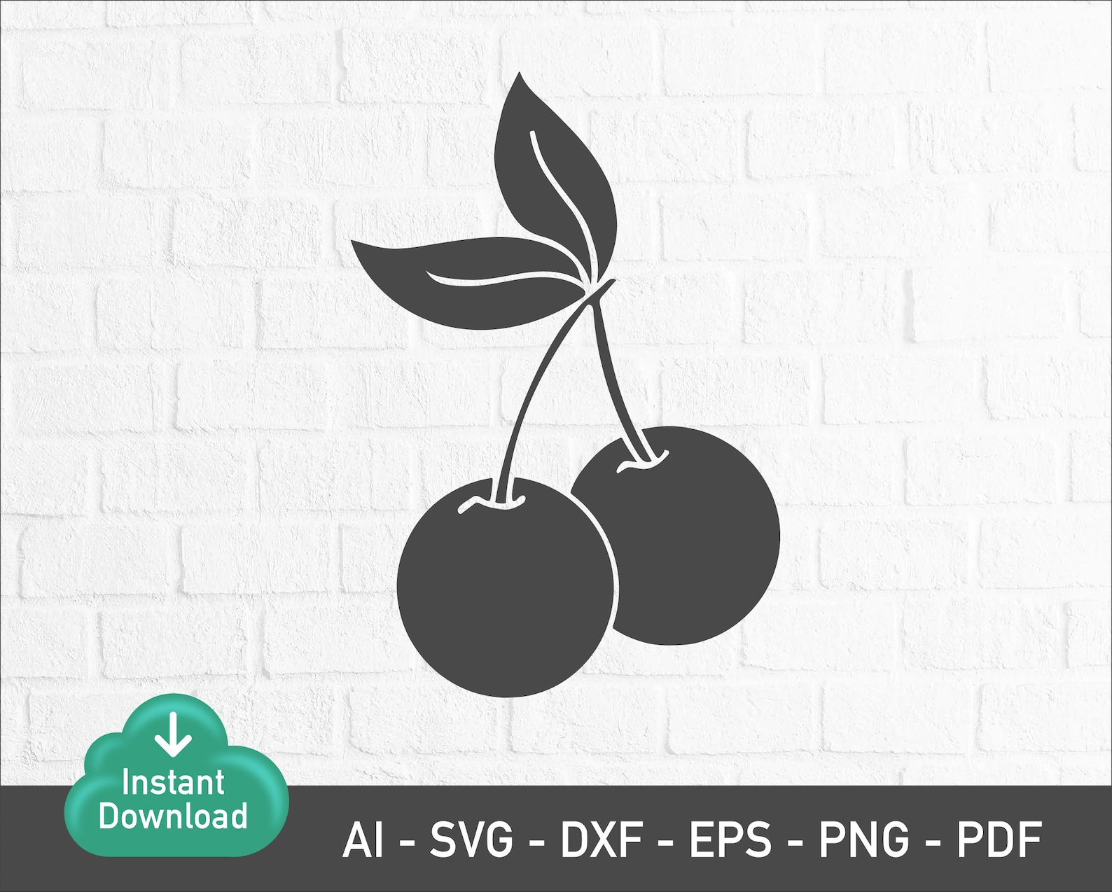 Cherry svg Cherries Cut File Glitter Cherries Cute svg | Etsy