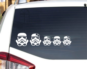 Stick Family Vinyl Decal, Stick Family Car Decal, Stick Family Decal ...