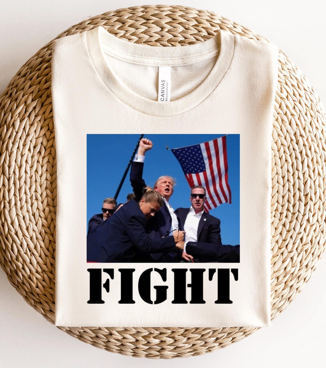 TRUMP SHOT FIGHT! Assassination Attempt Fist Pump American Patriotic ...