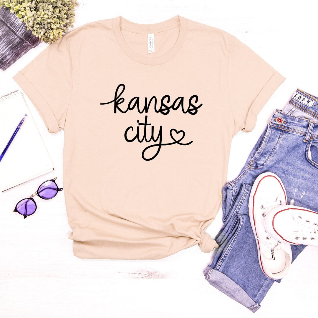 KC Shirt, Kansas City Tshirt, Kansas Shirt, Kansas Love Shirt, Kansas Lover Gift, Kansas T Shirt ...