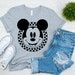 Retro Disney Shirts, Mickey Checkered Shirt, Disney Family Shirts ...