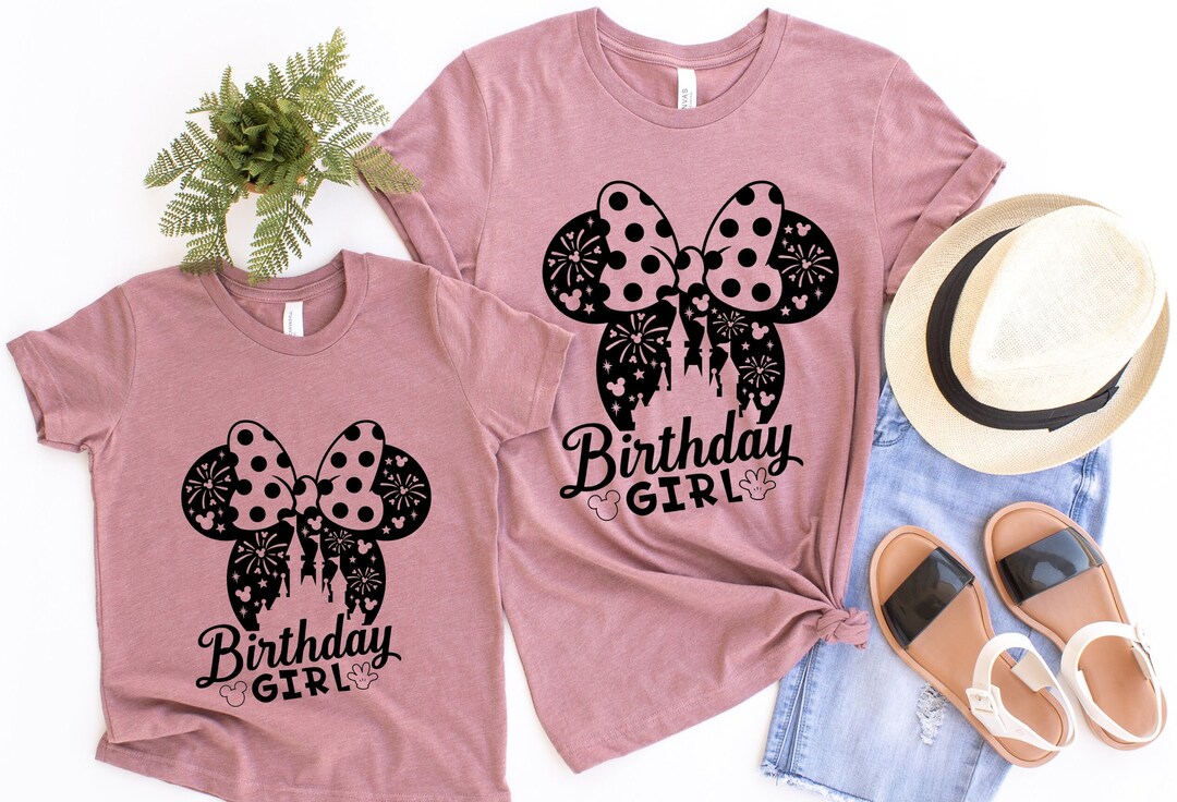 Disney Birthday Girl Shirt Birthday Shirt Disney Birthday - Etsy