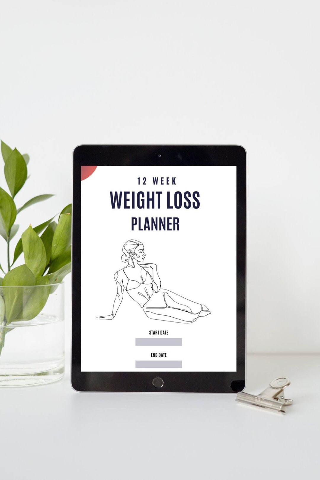 12-week Weight Loss Planner - Etsy