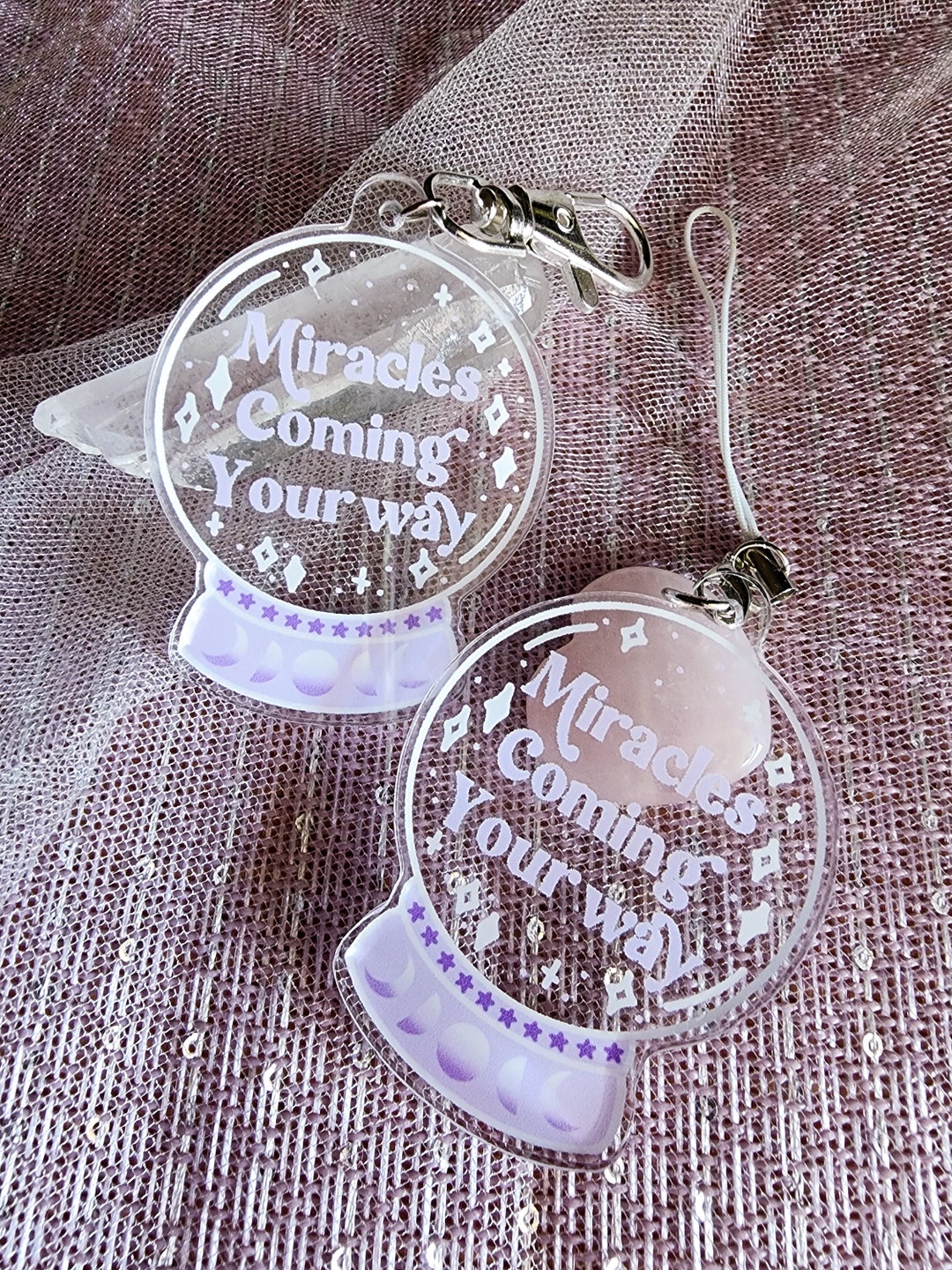 Miracles Coming Your Way Acrylic Charm - Etsy
