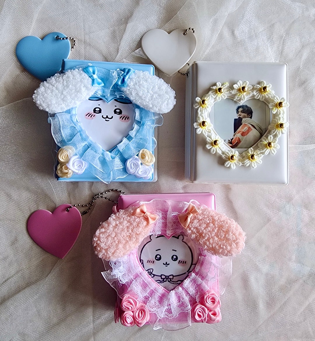 Decorated Kpop Photocard Album Book With Heart Window - Etsy