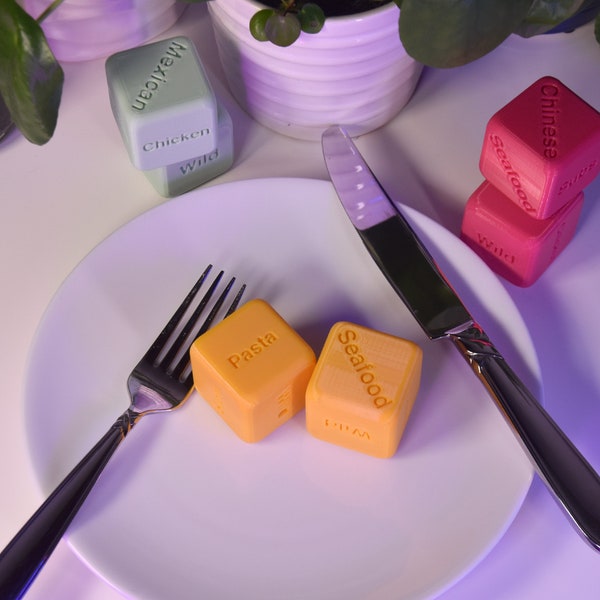 Dinner Dice - Etsy