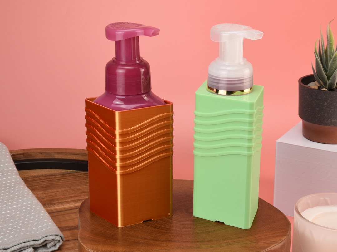 Soap Sleeve Wave Design for Bath and Body Works Foaming Hand Soap Cover ...
