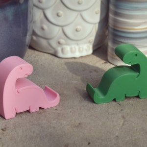 Cute Dinosaur Phone Stand | Phone Holder | Happy Dino | Many Colors ...