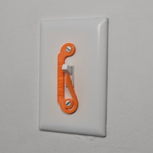 Light Switch Lock Customizable | Switch Label | Custom Text ...