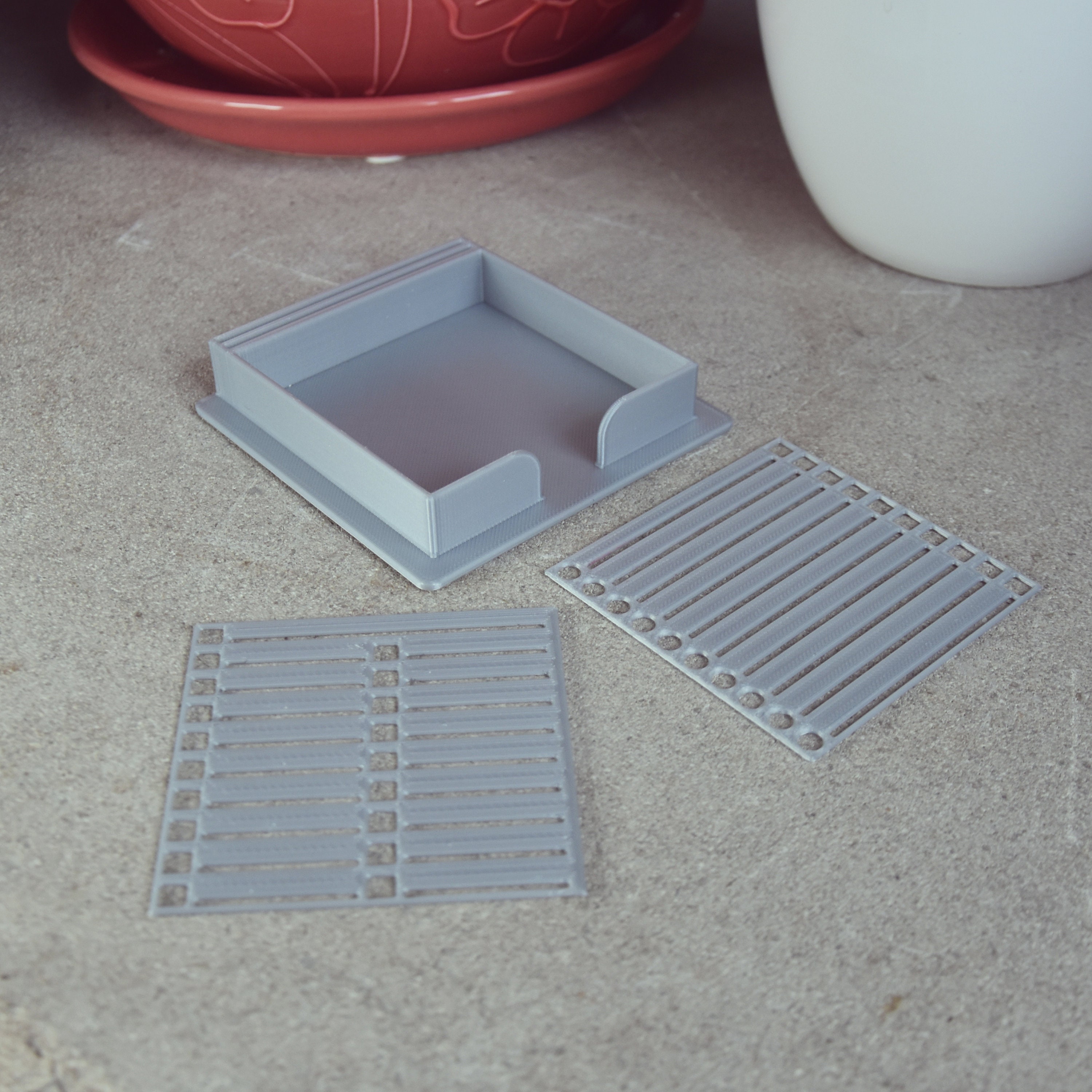 Sticky Note Stencils With Holder 3x3 Post It Notes - Etsy