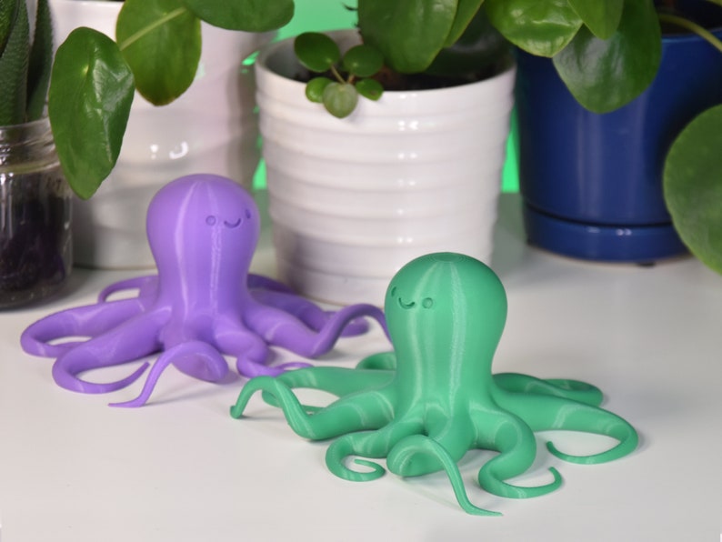 Ollie the Octopus Phone Holder Phone Stand Many Colors - Etsy